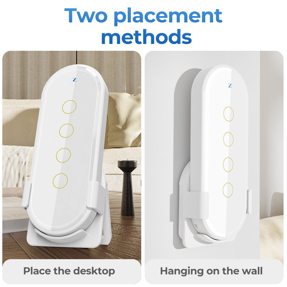 SMATRUL ZigBee Tuya Remote Control 4 Gang 12 Scenes WiFi Light Switch