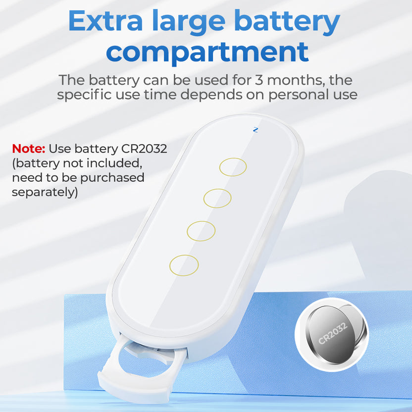 SMATRUL ZigBee Tuya Remote Control 4 Gang 12 Scenes WiFi Light Switch