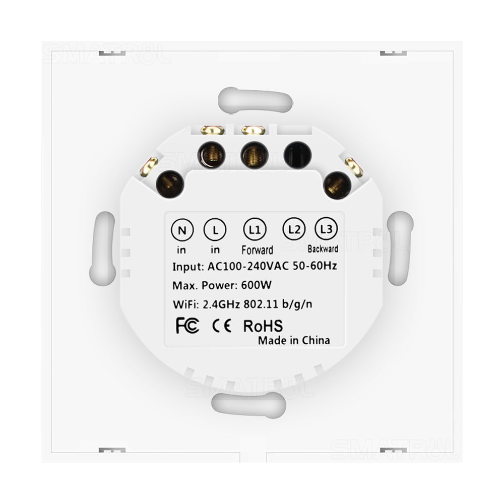 SMATRUL Smart WiFi Curtain Switch Motorized Roller Blinds Shutter Switch