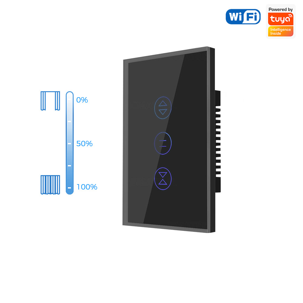 SMATRUL Smart WiFi Curtain Switch Motorized Roller Blinds Shutter Switch