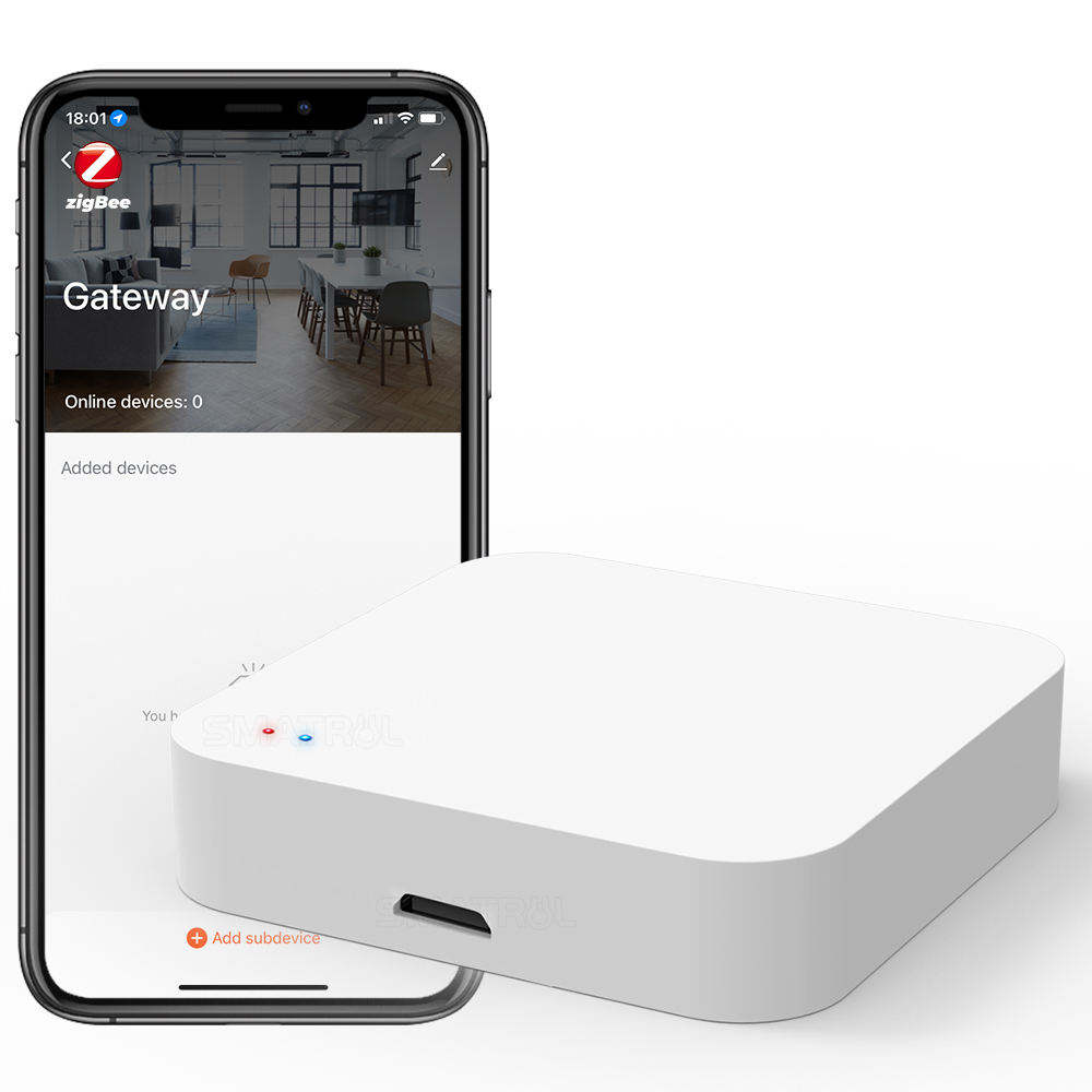 Wireless Hub Zigbee 3.0 Remote Control Smart Life Tuya Zigbee Gateway ...