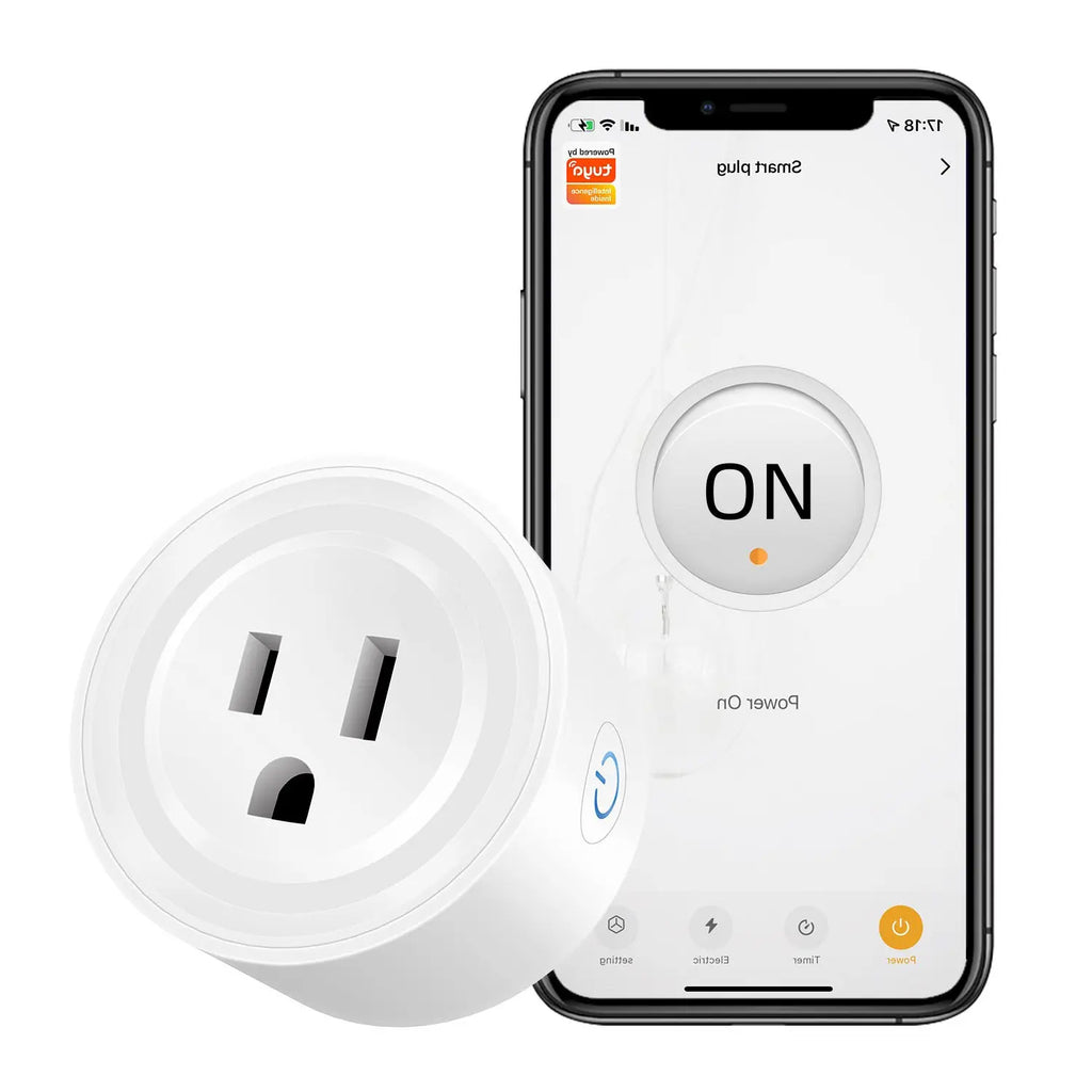 Smart life Socket Outlet 10A 100-240V US Mini WiFi Wireless Remote Voi ...
